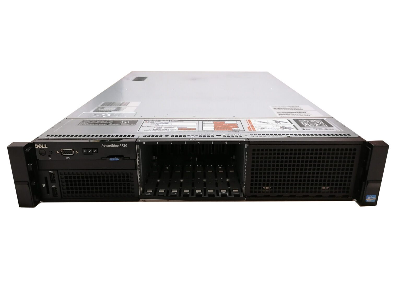 DELL PowerEdge R720 8xSFF+ 1x Raidcontroller + 2xPSU 750W